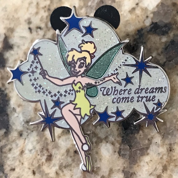 Disney | Jewelry | Disney Tinkerbell Exclusive Pixie Dust Trading Pin ...